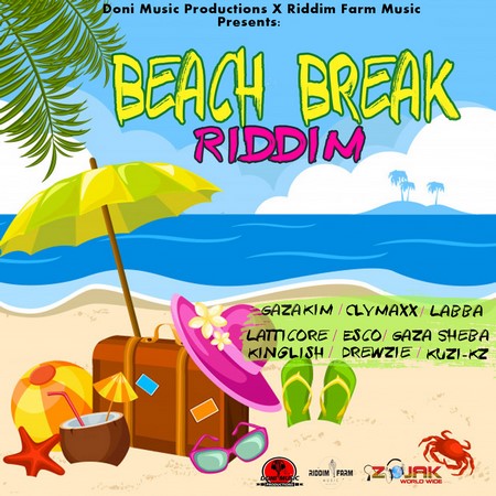 BEACH BREAK RIDDIM [FULL PROMO] - DONI MUSIC PRODUCTIONS