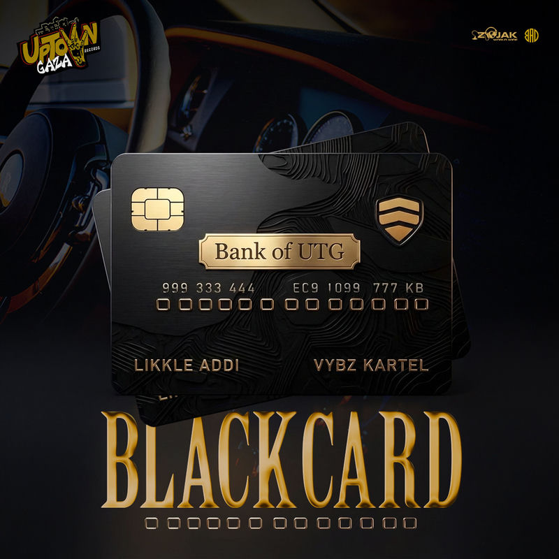 LIKKLE ADDI & VYBZ KARTEL - BLACK CARD (AUDIO & VIDEO)